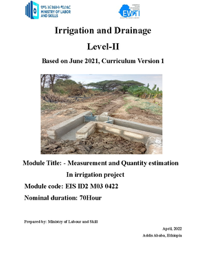Ginning L5 - accounting 3 - Ginning and Spinning Operation LEVEL – V ...