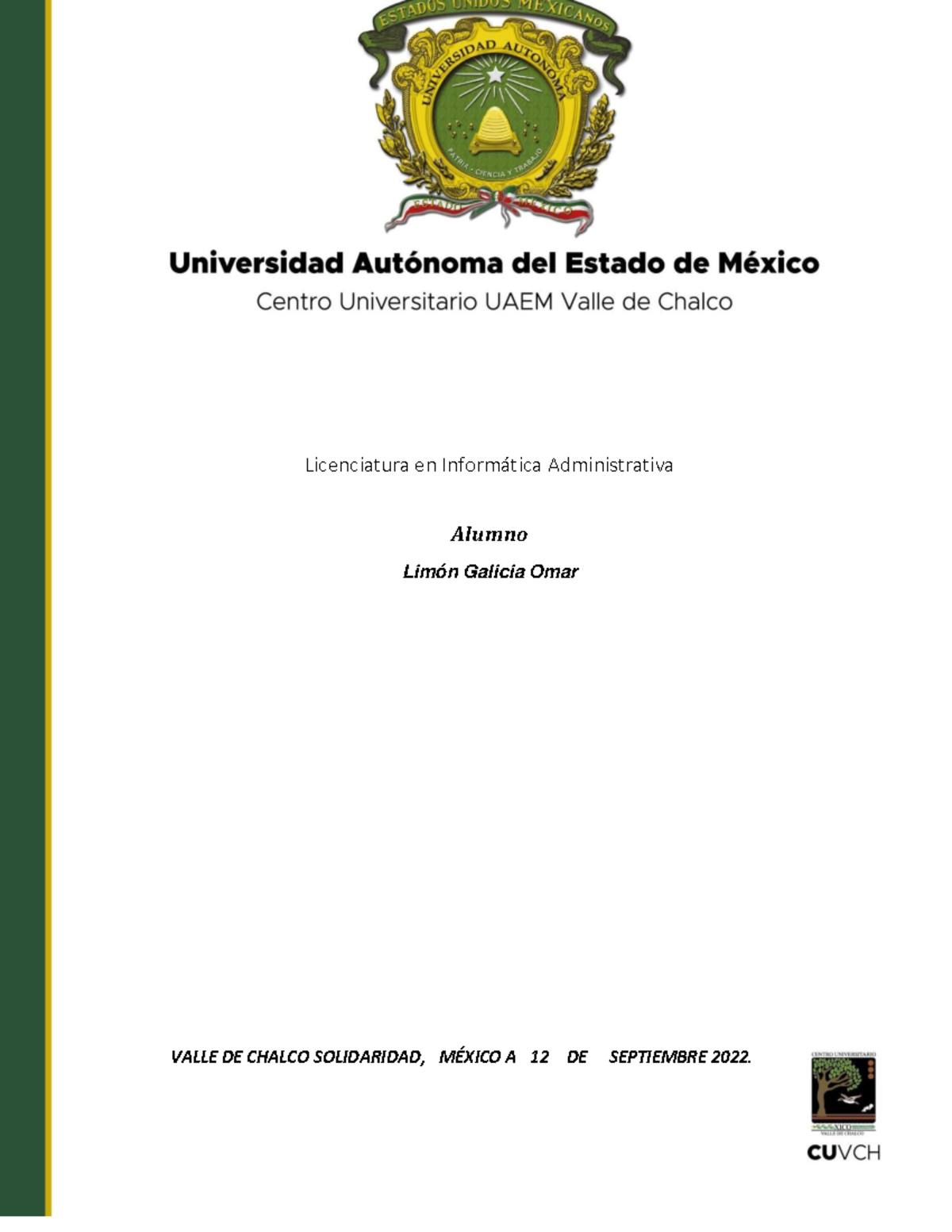 OMAR Limon - trabajo - Licenciatura en Inform·tica Administrativa ...