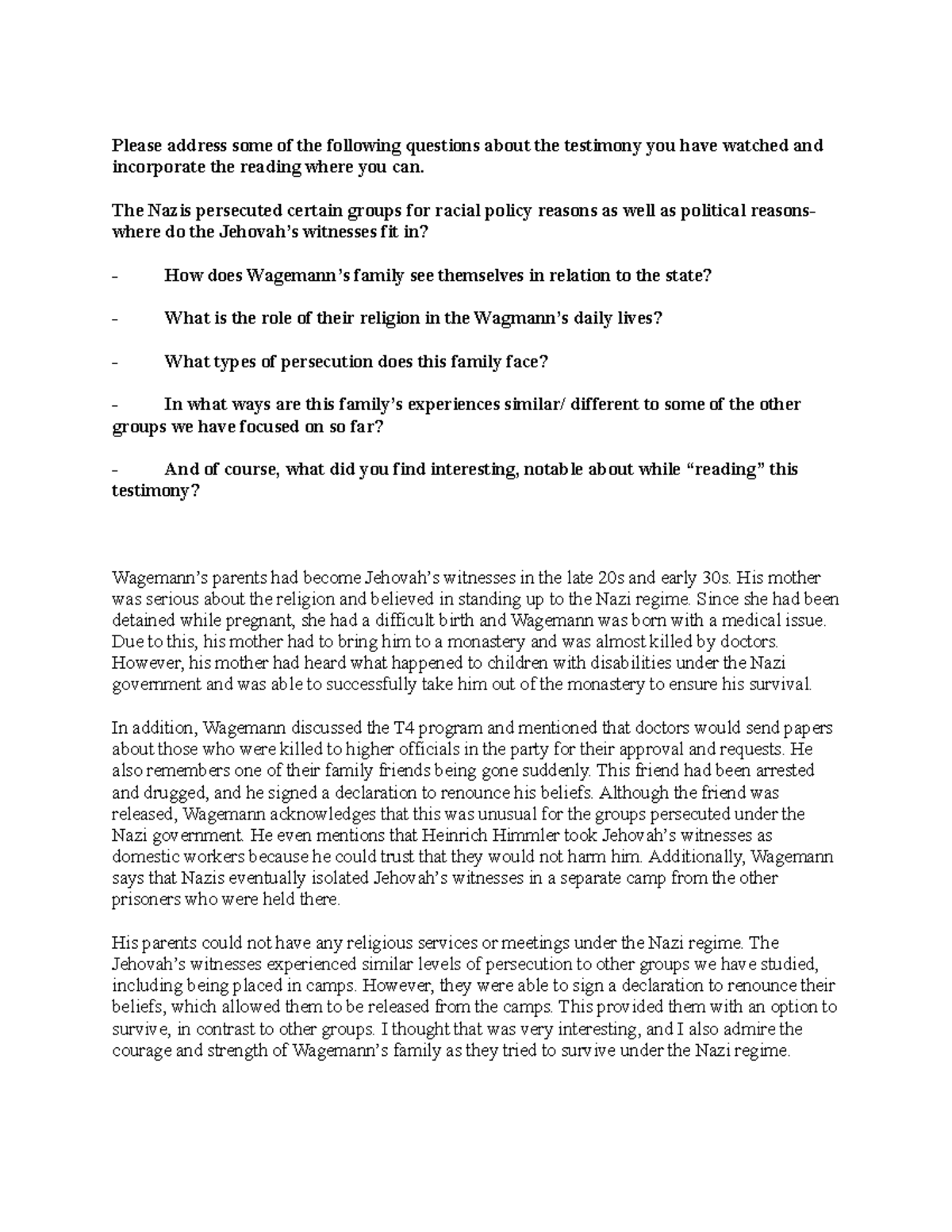 Week 5 - Forums - Assignment for Week 5 of the Course - Assignment for ...