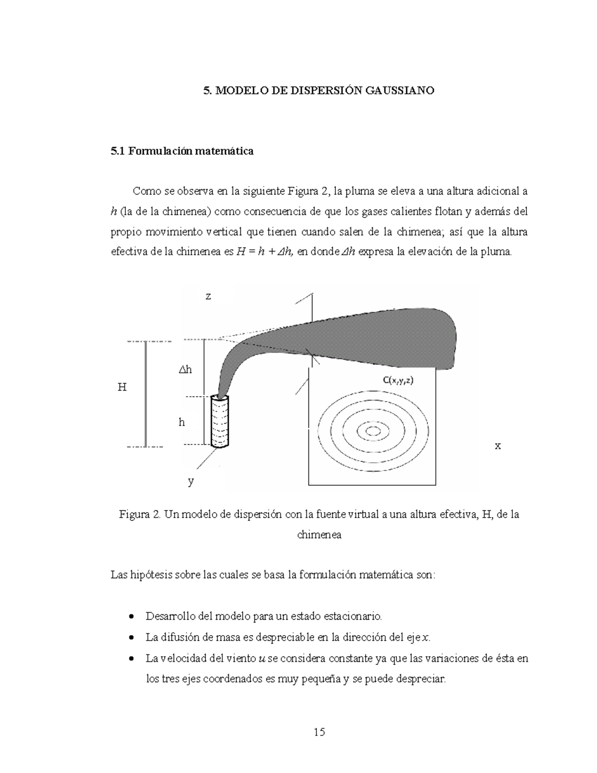 Modelos de dispersión gausseano - 5. MODELO DE DISPERSIÓN GAUSSIANO 5 ...