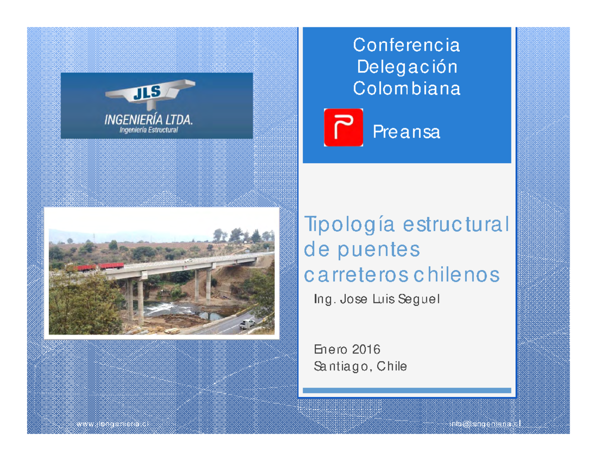 Presentacion-Preansa-2016 apoyos rotulos - Tip o lo g ía e struc tura l ...