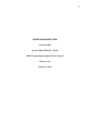 Module 4 Evidence-Based Report Presentation Notes - Evidence-Based ...