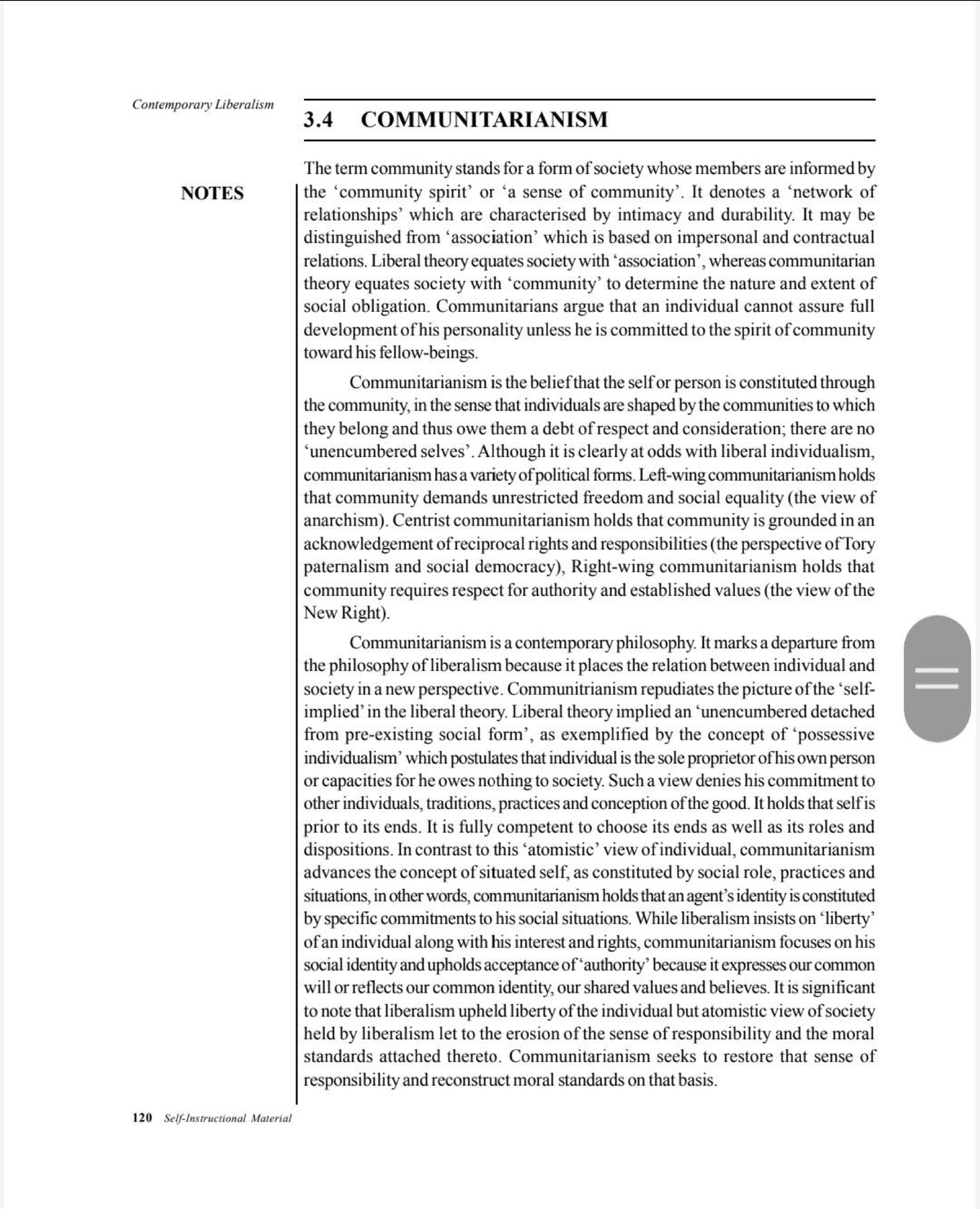 Communitarianism - Political theory is the categorization of social ...