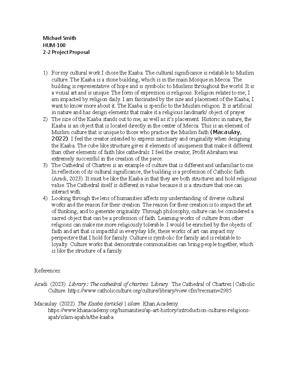 2-2 - Assignment 2-2 - HUM 100 - SNHU - Studocu