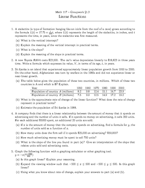 Questions 1.1 Math - Miriam Kabagorobya Pre Calc 117 - Math 117 ...