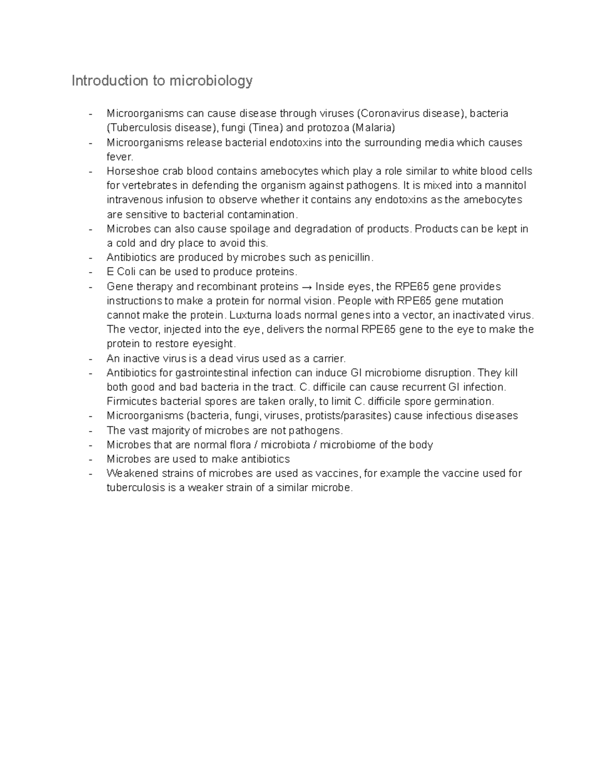 Introduction to microbiology - Introduction to microbiology ...