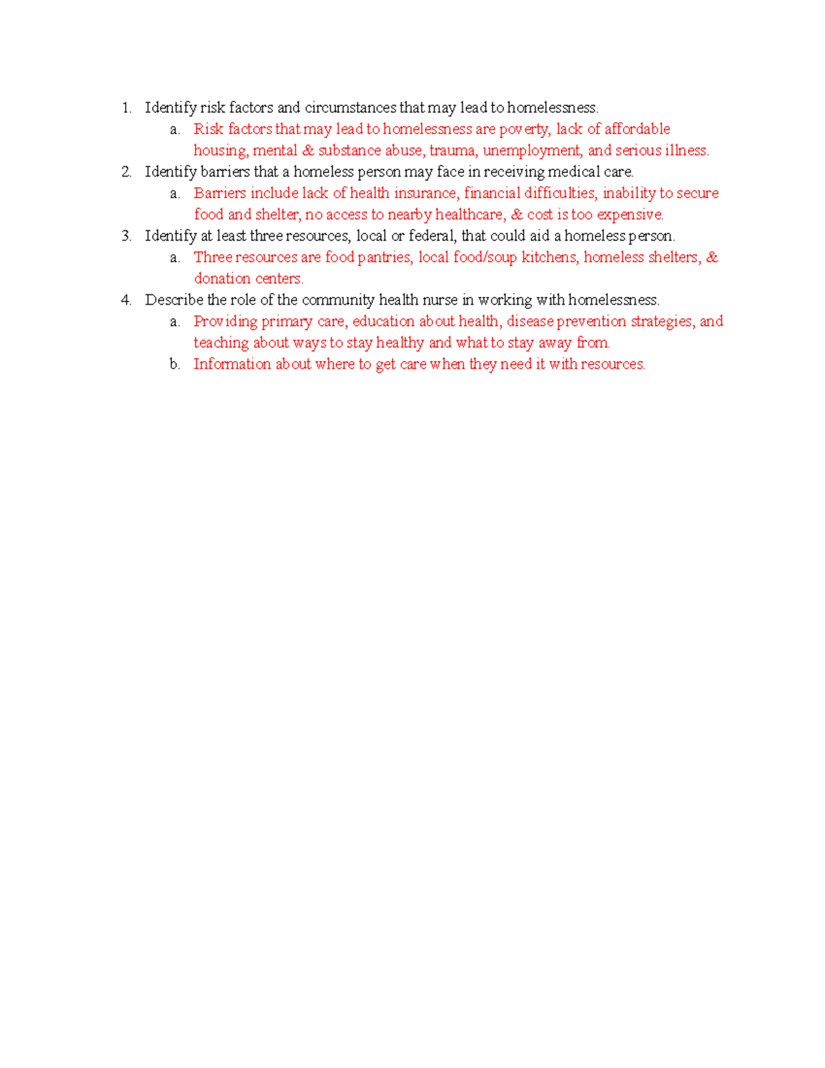 Week 4 Roger Patton i Human Prework - Identify risk factors and ...