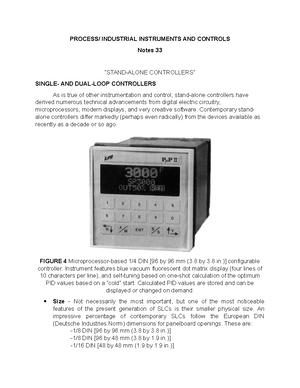 Process Industrial Instruments AND Controls(Notes 32) - PROCESS ...