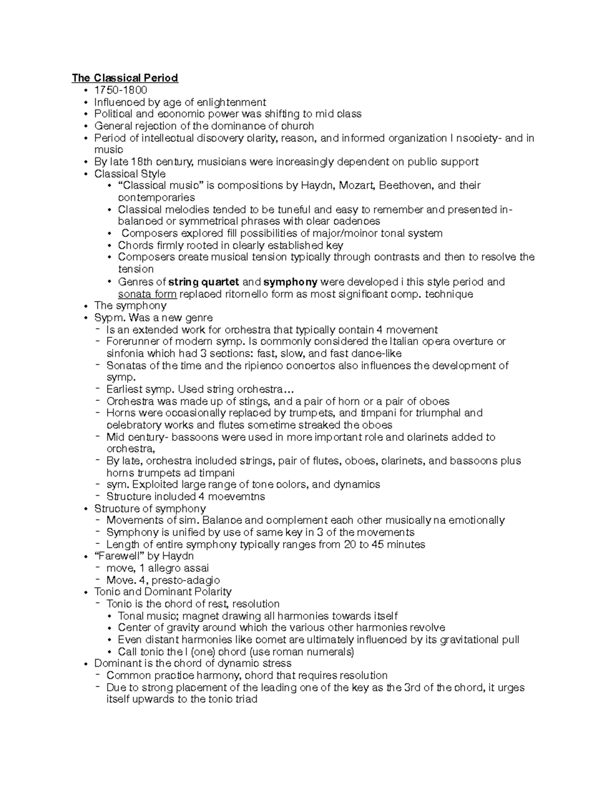 Music 1030 Classical Period Notes - Deprecated API usage: The SVG back ...