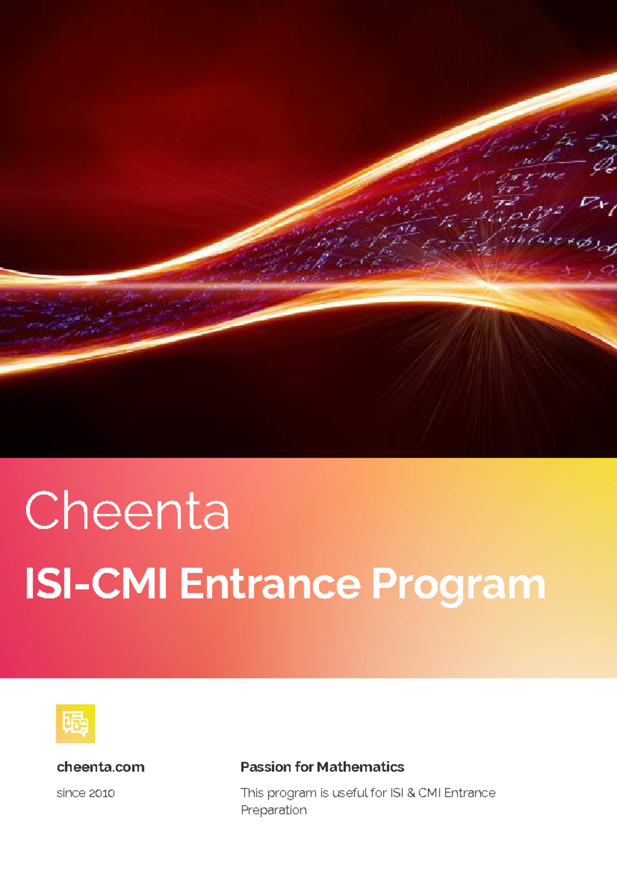 ISI CMI Entrance Program - Cheenta - Cheenta ISI-CMI Entrance Program ...