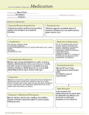 Medication ATI Ibuprofen - ACTIVE LEARNING TEMPLATES MEDICATION A ...