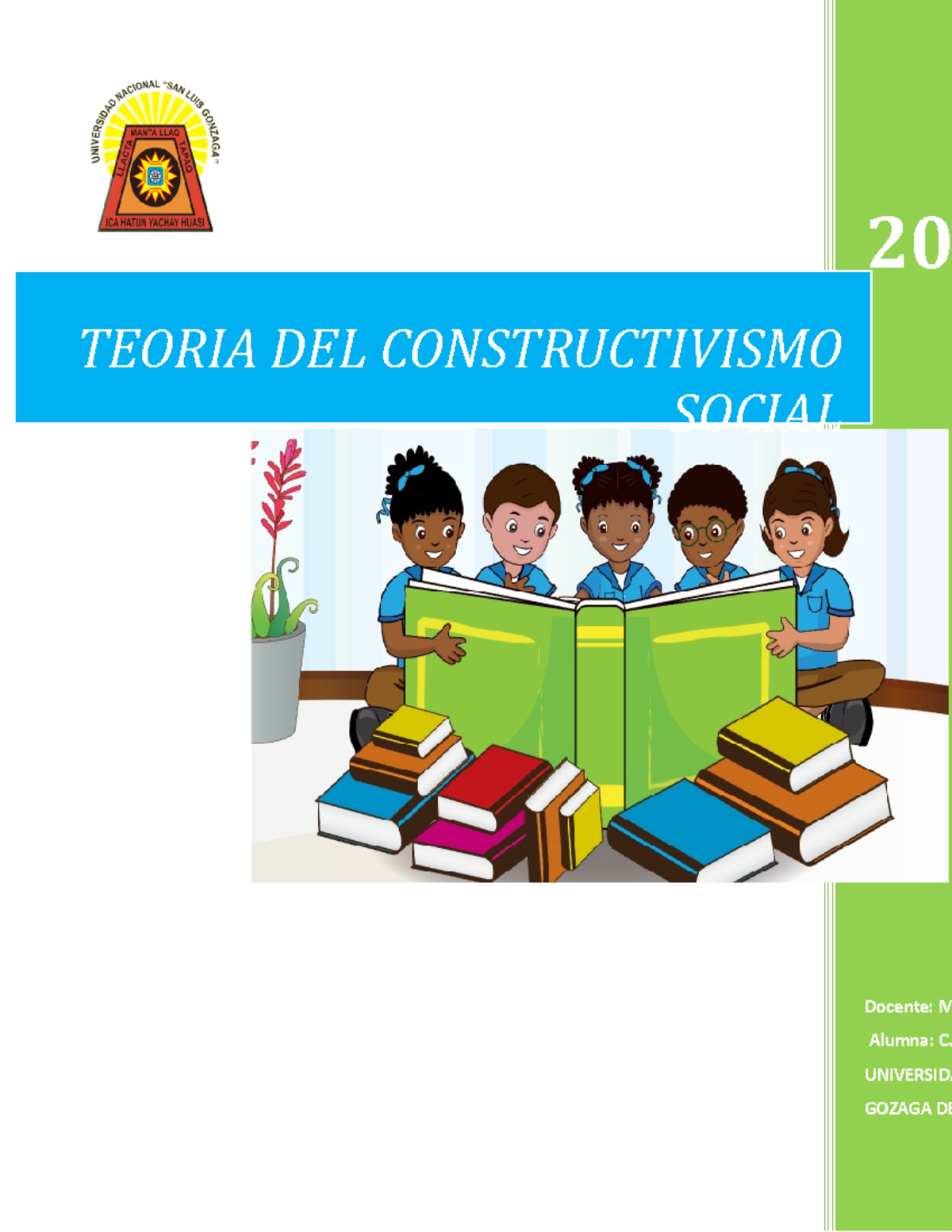 Teoria DEL Constructivismo Social - TEORIA DEL CONSTRUCTIVISMO SOCIAL ...
