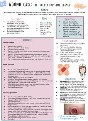 Wound Measurement Handout - Wound Measurement & Documentation Guide ...