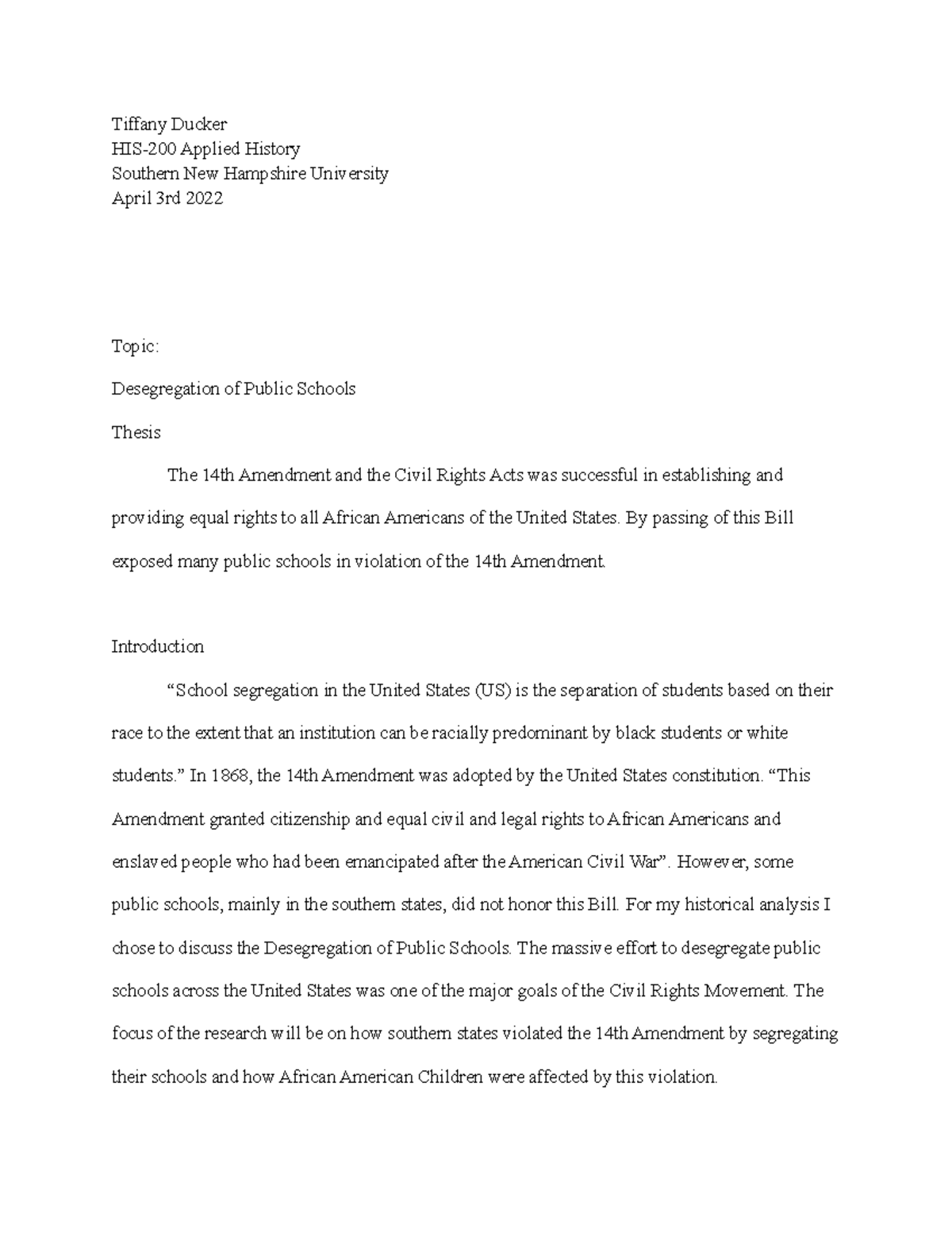 5-3 Historical Analysis Essay Progress Check 1.pdf - Tiffany Ducker HIS ...