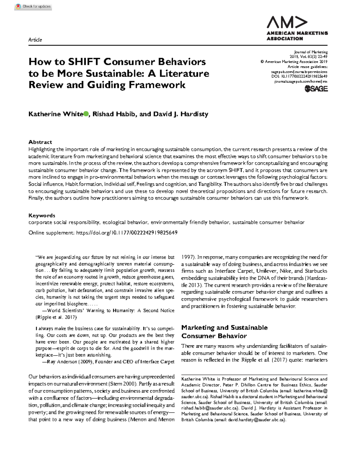 How to shift consumer behaviour to be more sustainable - Article How to ...