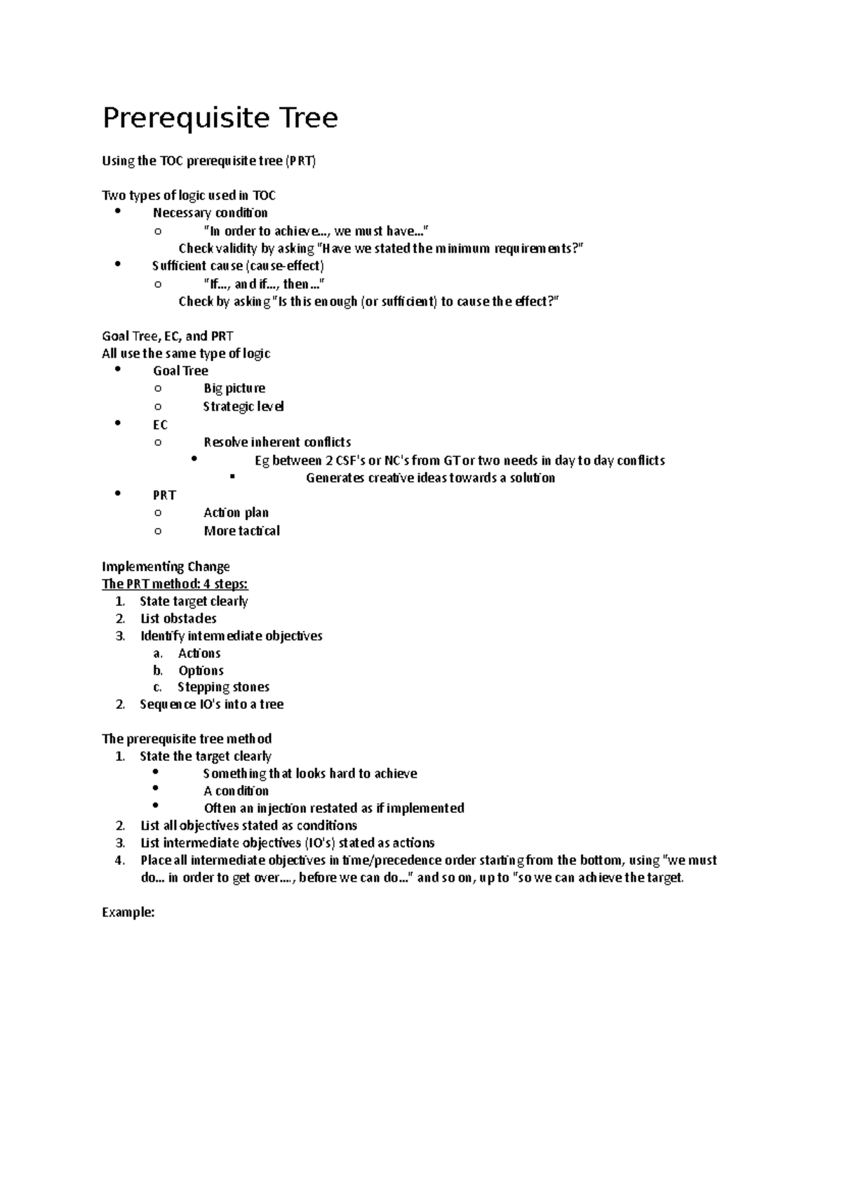 Prerequisite Tree How To Construct PRT s Prerequisite Tree Using prerequisite-tree-how-to-construct-prt-s-prerequisite-tree-using