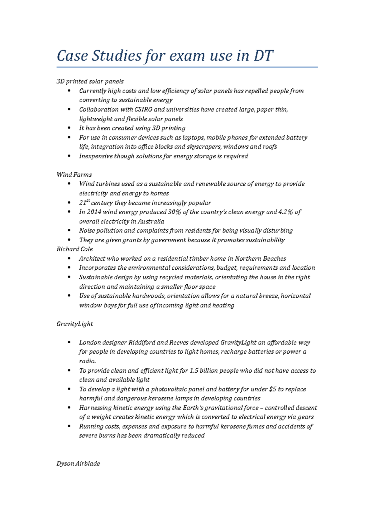 Case-Studies - case studies - Case Studies for exam use in DT 3D ...