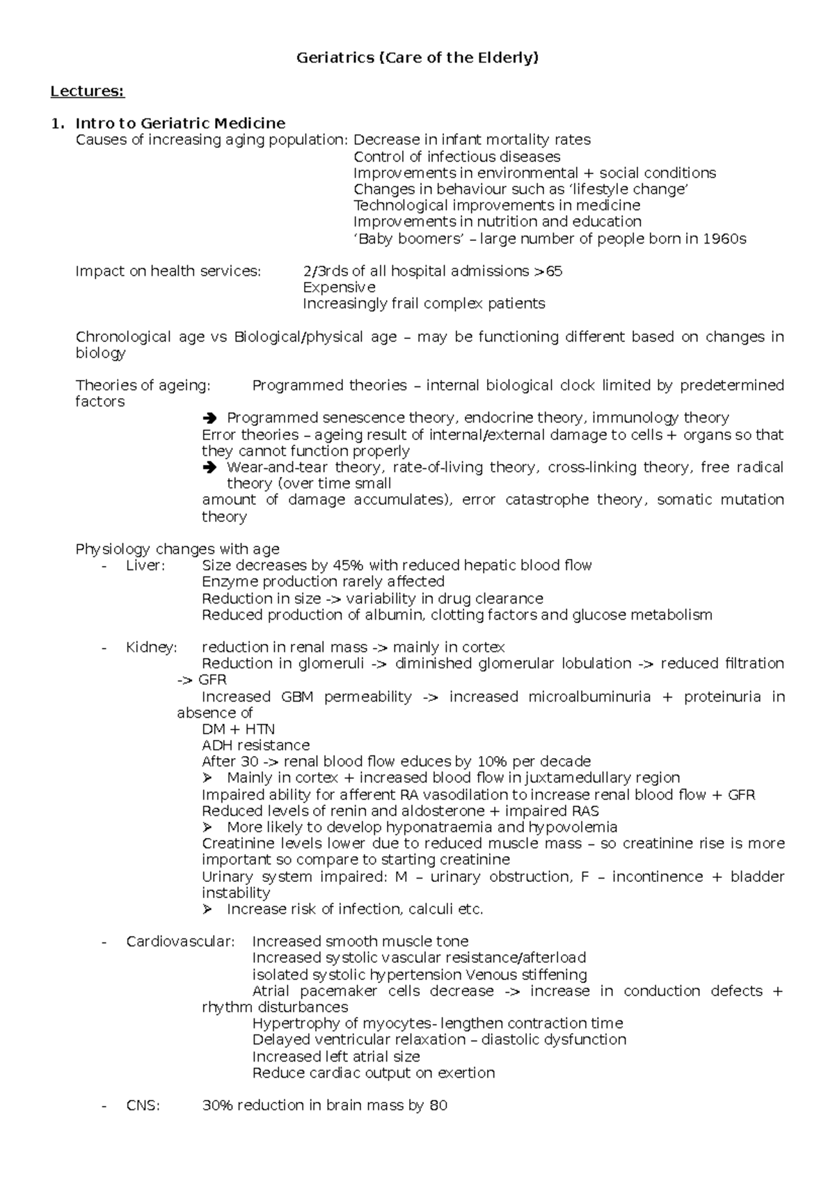 GM Notes - A100 - QMUL - Studocu