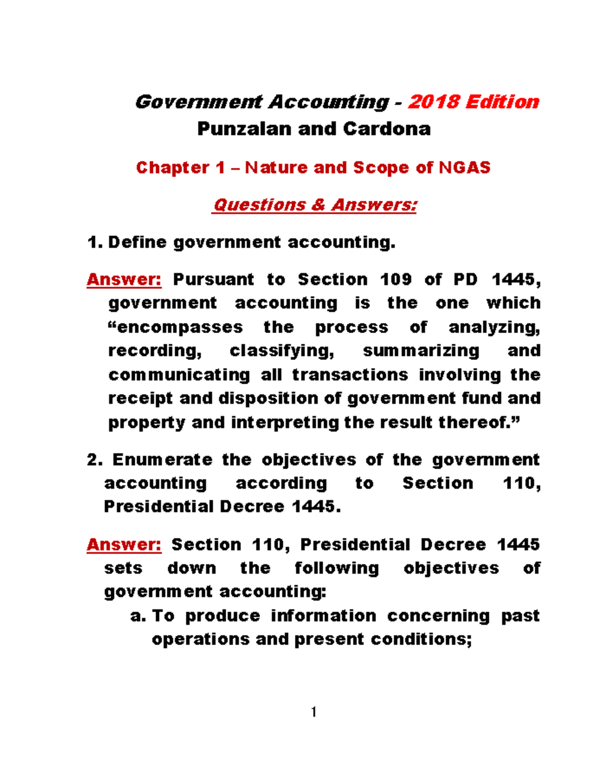 Government accounting punzalan and cardona pdf free - Government ...