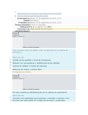 Evaluación e indicadores del desempeño semana 6 - 1. Evaluación e indicadores del desempeño 2 ...