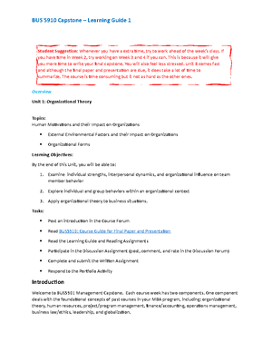Capstone - Human Resource Management projects Unit 4 - Case Study ...