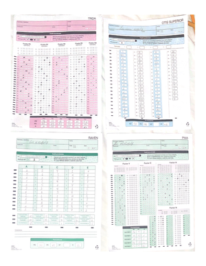 Esquema unidad 2 test de aptitudes prueba trda - Test TRDA Nombre de la ...