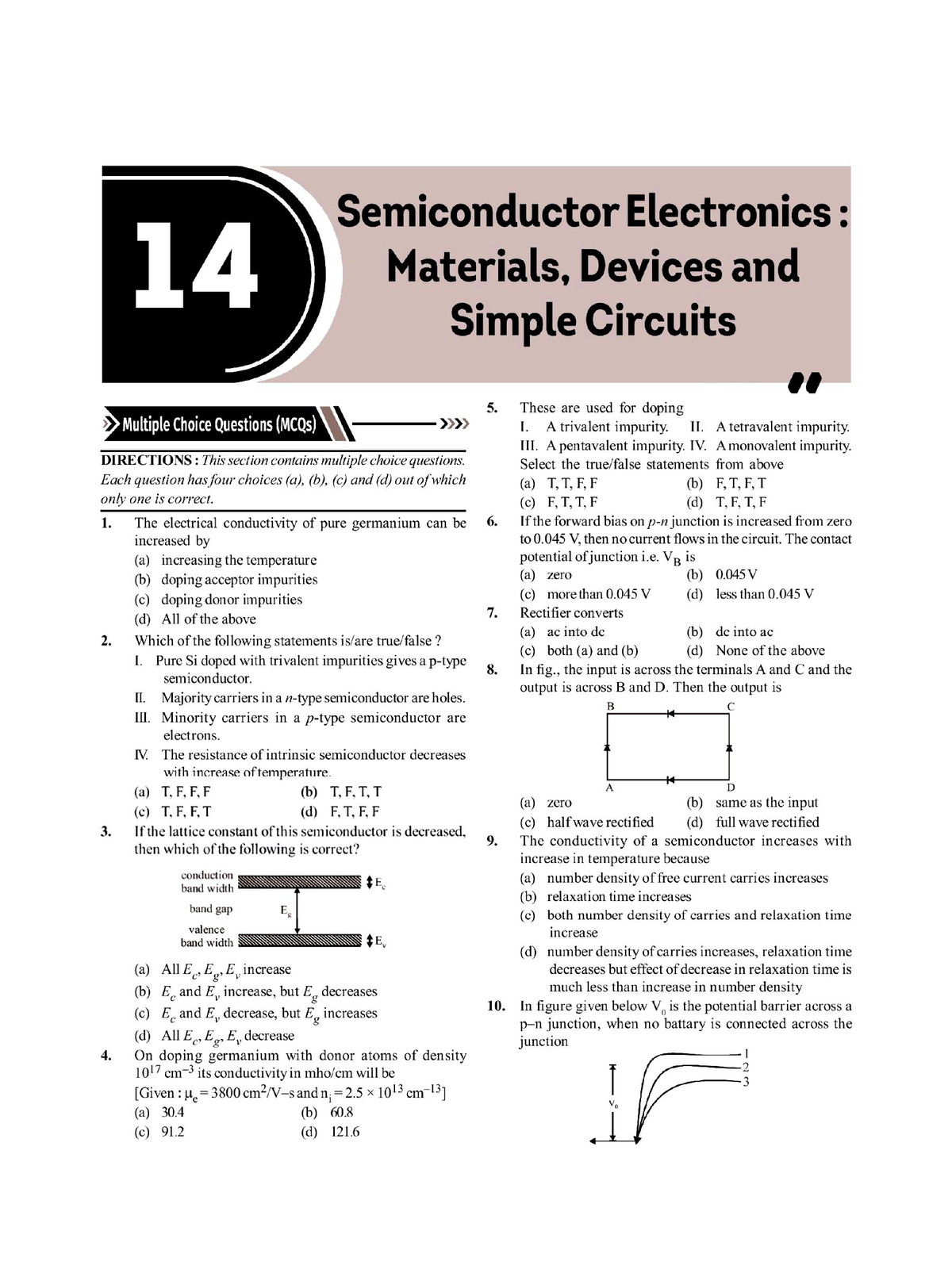14 Semiconductor Electronics Materials Devices and Simple Cir - Physics ...