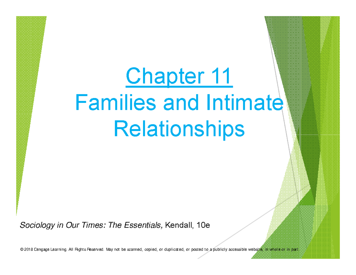 Ch 11 1337109657 561463 - Chapter 11 Families and Intimate ...