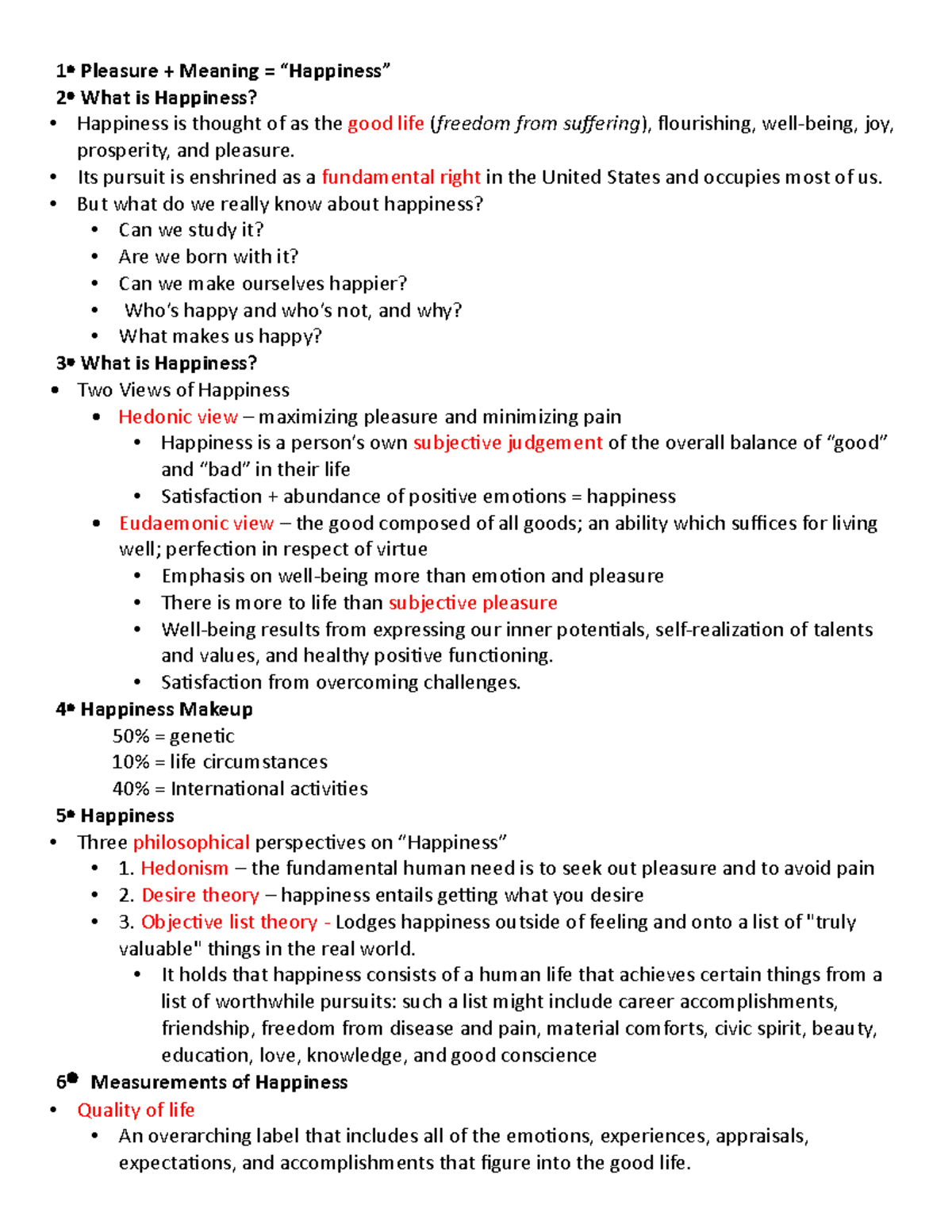 Topic 06-Happiness - Explains how vital happiness is to everyone's life ...