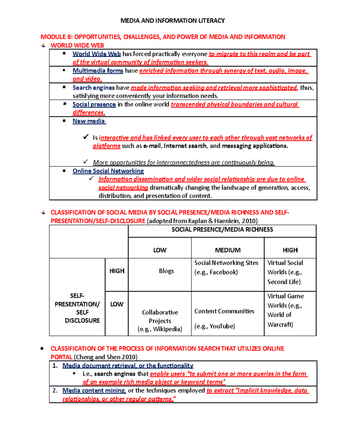 Module 8 - This is Jose P Rizal - MEDIA AND INFORMATION LITERACY MODULE ...