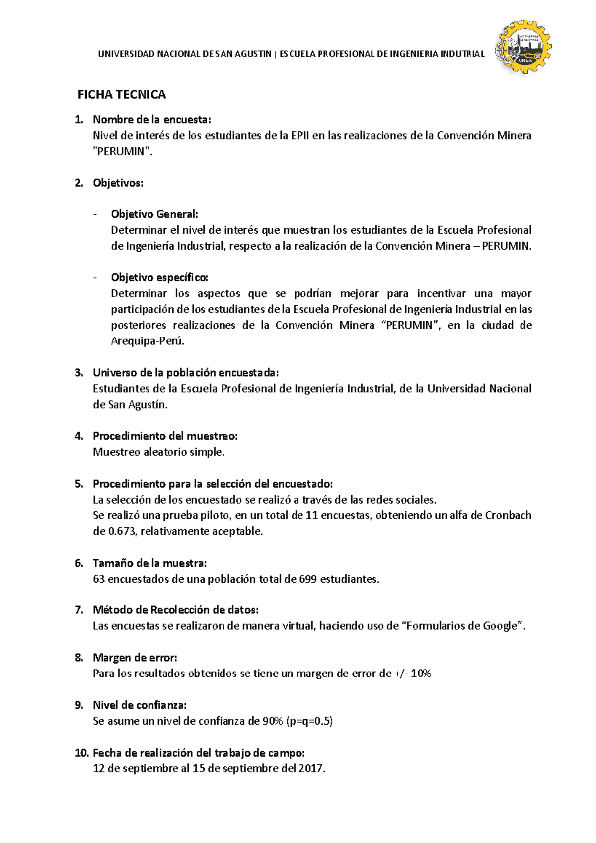 Ficha Tecnica - asdasda - UNIVERSIDAD NACIONAL DE SAN AGUSTIN | ESCUELA ...