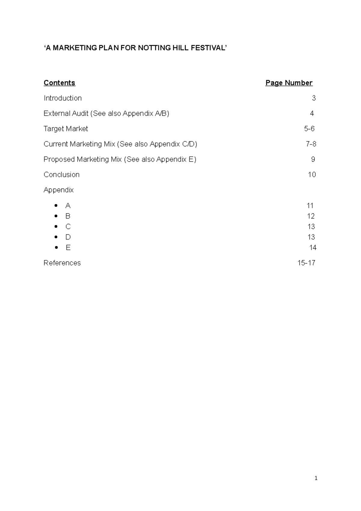 marketing-plan-assignment-notting-hill-festival-a-marketing-plan