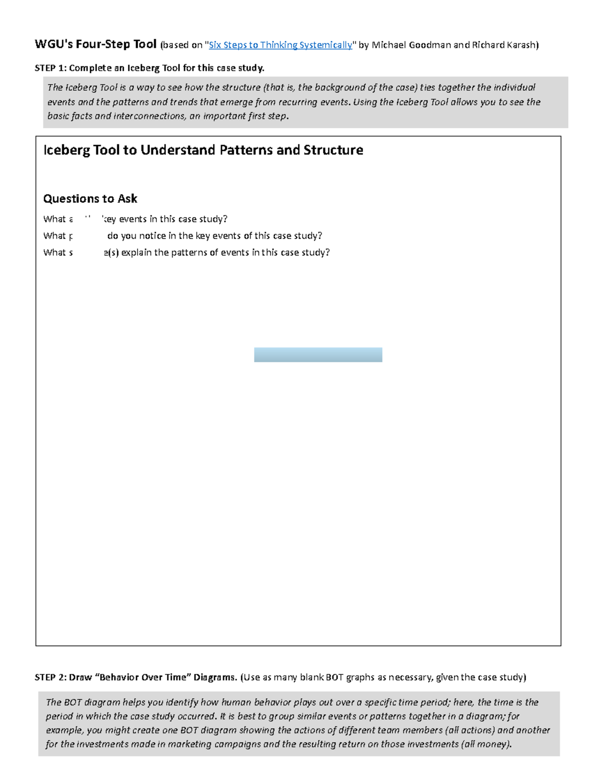 Four Steps Tool - This is a document i just uploaded because i wanted ...