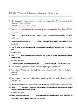 ISTN103 Student Guide 2022 V1 - Information Systems & Technology Student Guide 2022 Module - Studocu