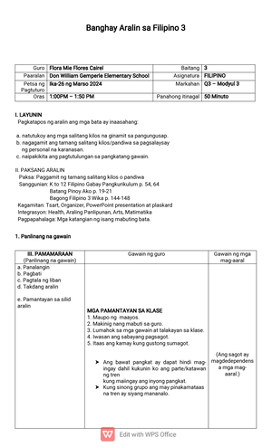 Science 4 Q4 Mod5 Safety Preacuations During Different Weather ...