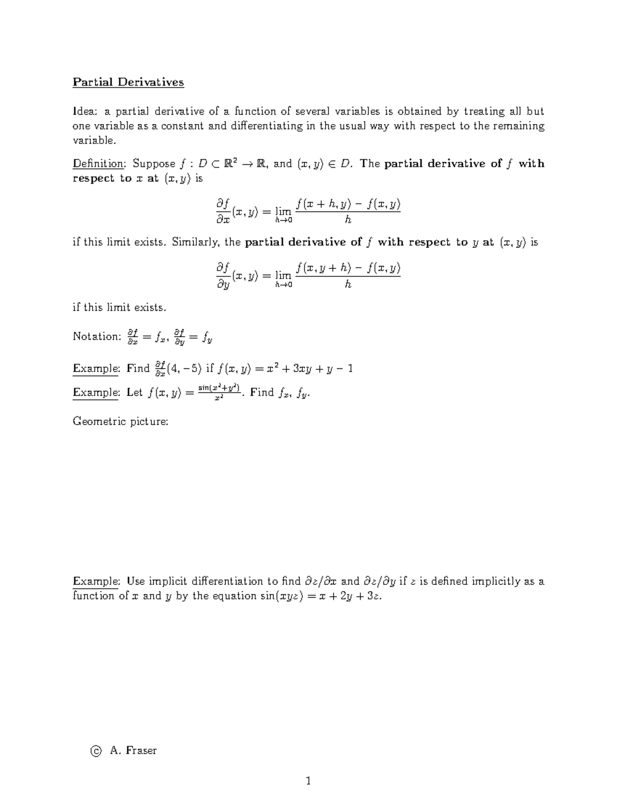Partial - Section specific notes with practice questions created by Dr ...