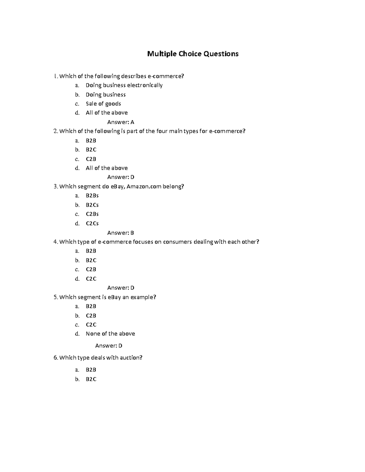 Digital- Business-MCQ - Multiple Choice Questions Which of the ...