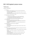 Bio 1A03 - McMaster - Biology - Studocu
