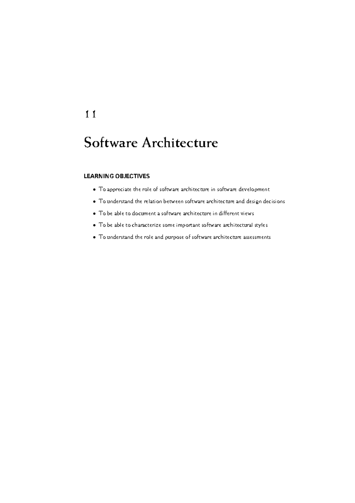 Software Engineering Lecture Notes (70) - Software Architecture ...
