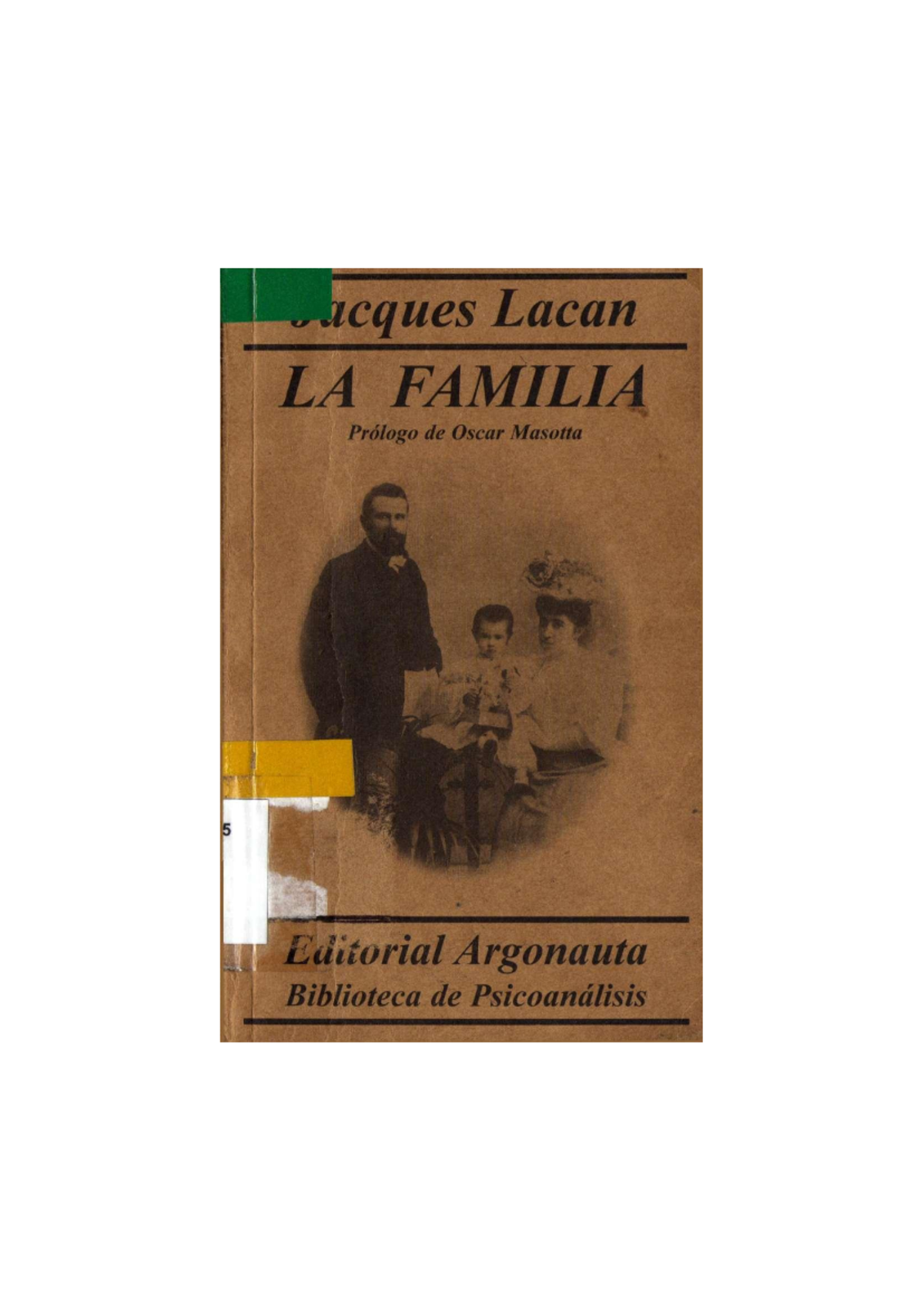 Lacan-La-Familia - Libro - BIBLIOTECA DE PSICOANÁLISIS / 1 Título ...