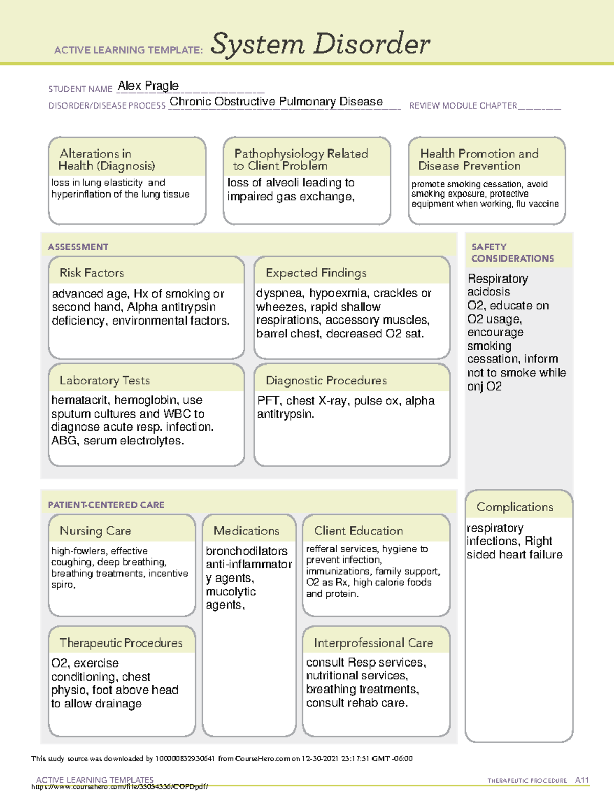 COPDPlacement of V1 Electrode for Electrocardiography(Active Learning ...