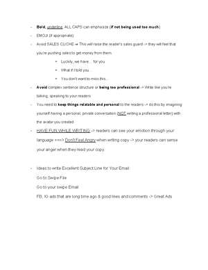 HU copywriting note 13 - HSO - >HOOK - STORY - OFFER - Transfer Belief ...