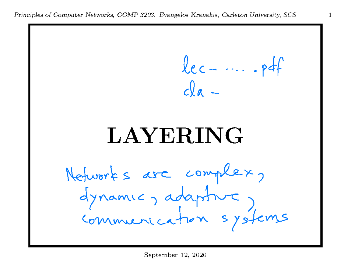 Cla Cn00d Layering Lecture Notes 2 Warning Error During Font Loading Xmlrequest Is Not