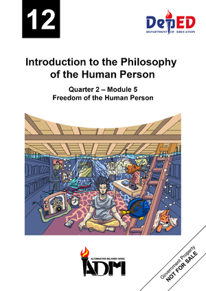 Philosophy Quarter 1 Module 2 - Introduction to Philosophy of the Human ...