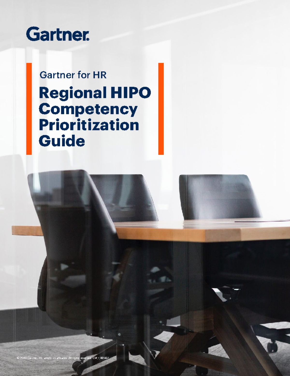 Regional hipo competency prioritization guide - © 2020 Gartner, Inc ...