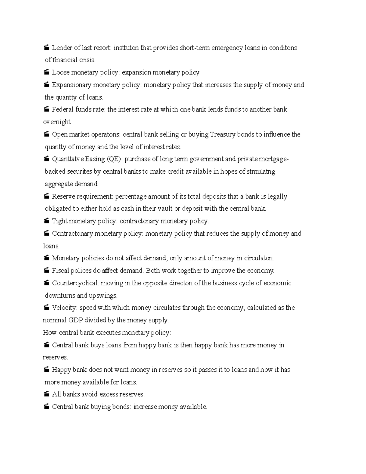 ECON-002 - Principles of Macroeconomics notes for the year '23, spring ...