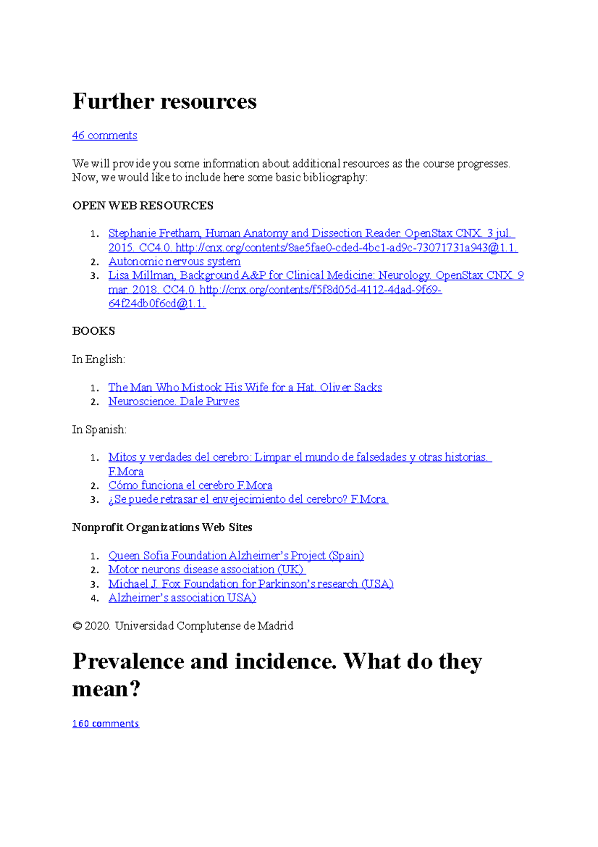 Lesson - Further resources 46 comments We will provide you some ...