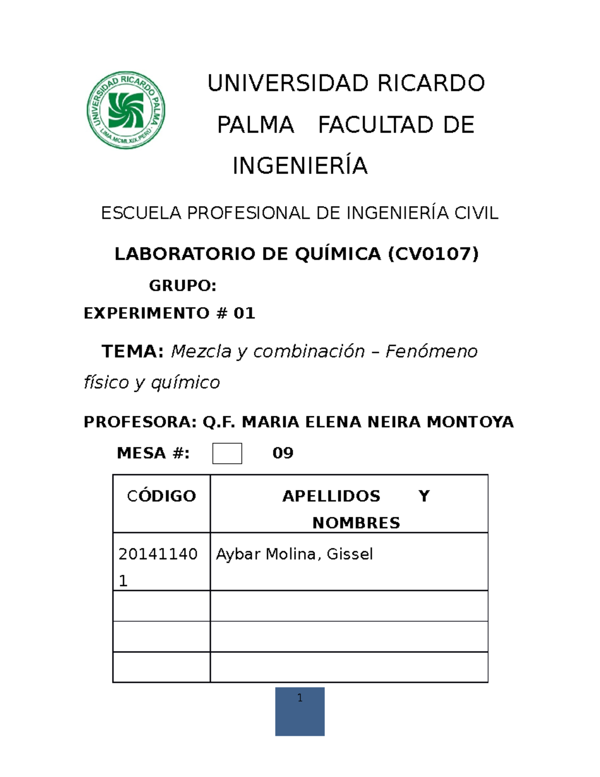 Toaz - XADW - UNIVERSIDAD RICARDO PALMA FACULTAD DE INGENIERÍA ESCUELA ...