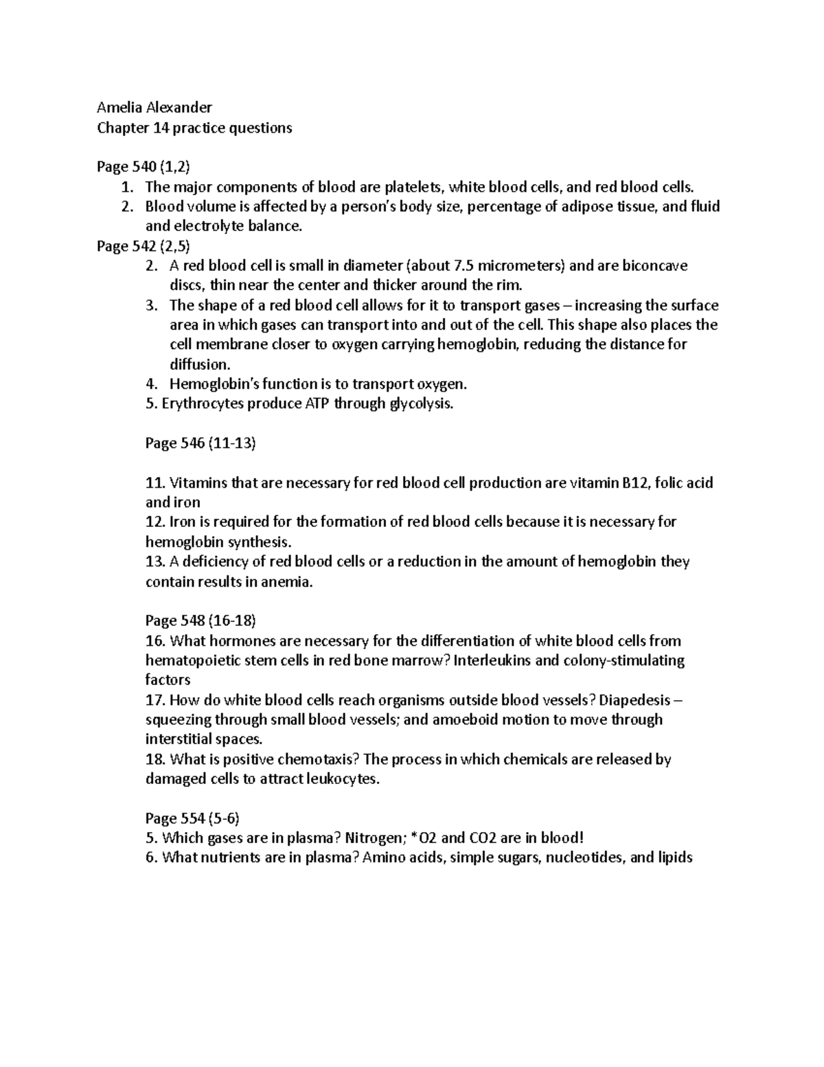 Amelia Alexander Ch 14 questions - Amelia Alexander Chapter 14 practice ...