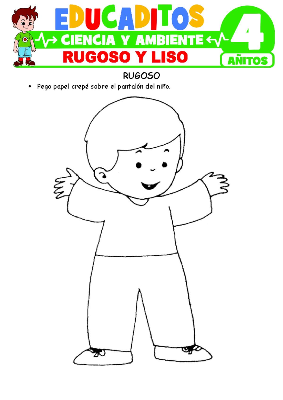 Rugoso y Liso para Ninos de 4 anos - Gestión del Talento Humano ...